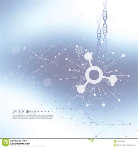 Array With Dynamic Emitted Particles Stock Vector Illustration Of