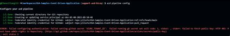 Azd Pipeline Config Failed On Codespace · Issue 2142 · Azureazure
