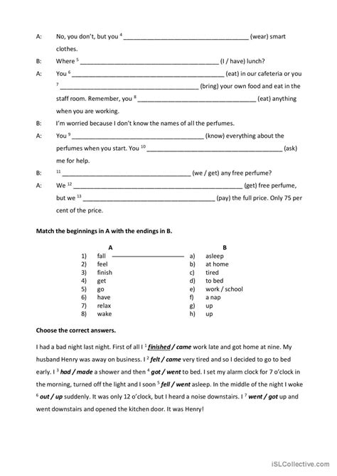 Pre Intermediate Grammar Exercises English Esl Worksheets Pdf And Doc