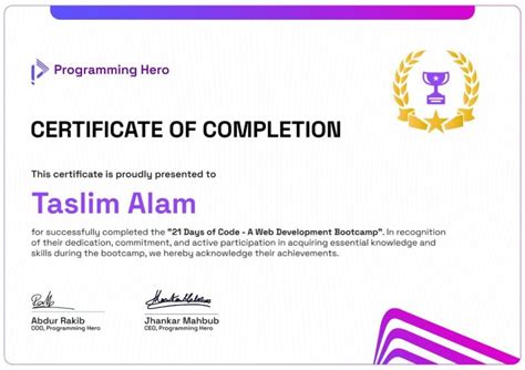 Taslim Alam On Linkedin Webdevelopment Codingbootcamp Learningjourney Programminghero 14