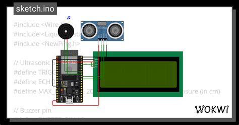 Water Level Wokwi Esp32 Stm32 Arduino Simulator