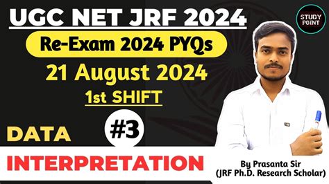 class 3 ugc net re exam 2024 pyqs data interpretation for ugc net