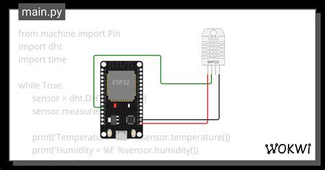 Temperature Sensor Wokwi Esp32 Stm32 Arduino Simulator