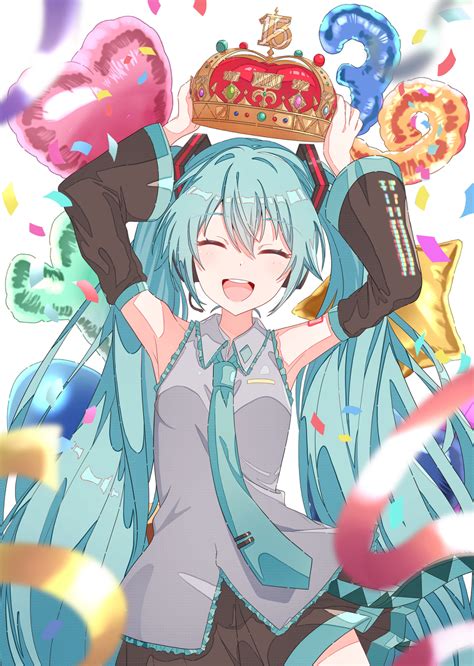 Happy Th Hatsune Miku Vocaloid Know Your Meme