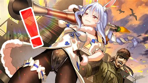 Usada Pekora Usada Pekora Don Chan And Big Boss Hololive And More Drawn By Hikosan Danbooru