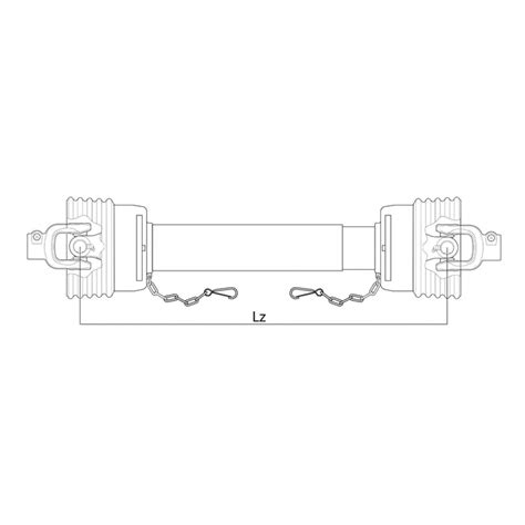 Gardloc Pto Shaft Series 2 860mm Uni To Uni 21hp 540rpm S110579