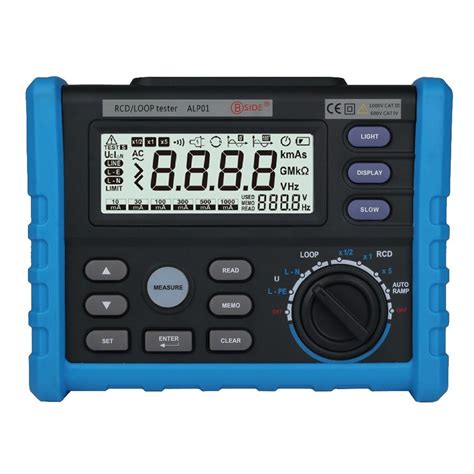 Wholesale Stylish And Cheap BRAND ALP01 Professional LOOP RCD Tester Trip Out Time Current