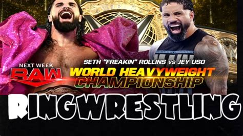 Seth Rollins Vs Jey Uso Title Match Whos Going To Walk Out With The