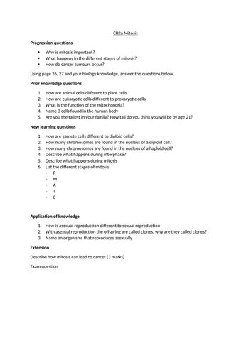 Cells And Control Teaching Resources