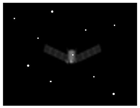 Single Space Object Image Denoising And Super Resolution Reconstructing Using Deep Convolutional
