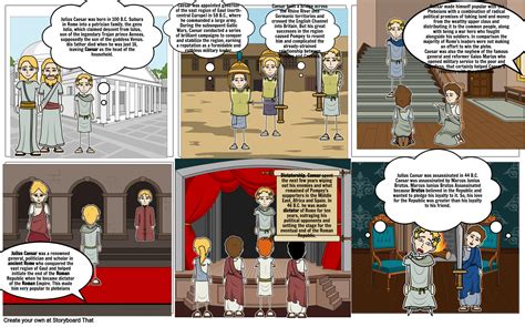 Julius Caesar Storyboard Por Sochoada