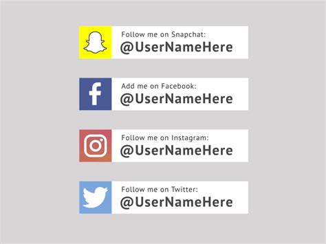 Social Media Lower Thirds Custom Template By Letuscreatesomething On