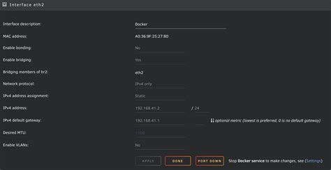 Custom Docker Network On Non Default Nic General Support Unraid