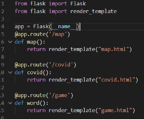 how flask renders html templates to display in the browser download