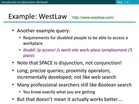Ppt Modified From Stanford Cs276 Slides Chap 1 Boolean Retrieval
