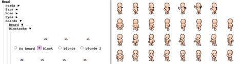LPC Spritesheet Generator Bug Liberated Pixel Cup