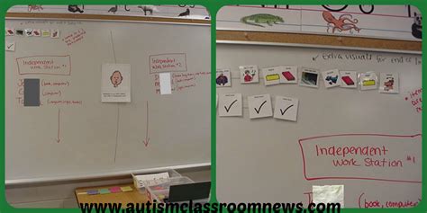 Visual Cues For Adults In Structured Work Systems Freebie Autism Classroom Resources