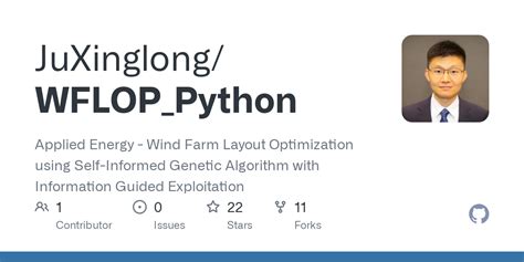 Github Juxinglong Wflop Python Applied Energy Wind Farm Layout Optimization Using Self