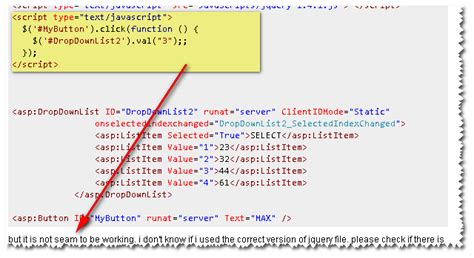 Html Use Jquery To Select A Dropdown Option On Button Click Control Stack Overflow