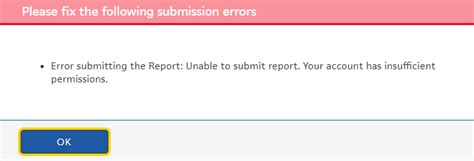 Troubleshooting Guide Unable To Submit A Report