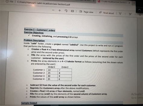 Solved Sections File
