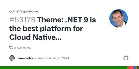 theme 9 is the best platform for cloud native development · issue