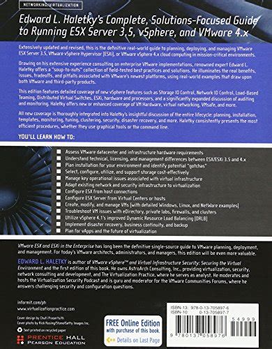 Vmware Esx And Esxi In The Enterprise Planning Deployment Of Virtualization Servers 2nd
