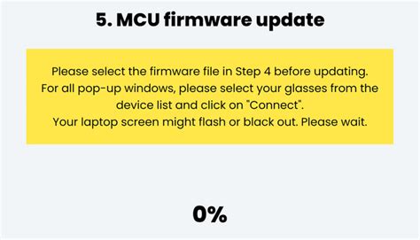 mcu firmware update stuck on 0 what to do r nreal