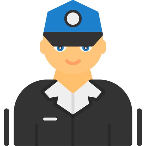 Warden Free Professions And Jobs Icons