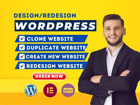 clone copy revamp or redesign duplicate a wordpress website upwork