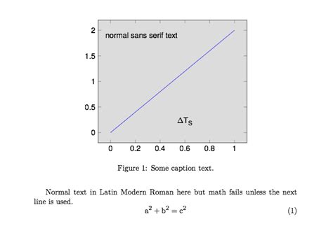 Pgfplots Switching Math Fonts And Back To Normal Fails In Figures