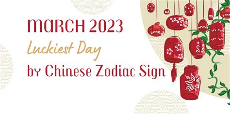 Each Chinese Zodiac Signs Luckiest Day Of The Month For March 2023 Yourtango