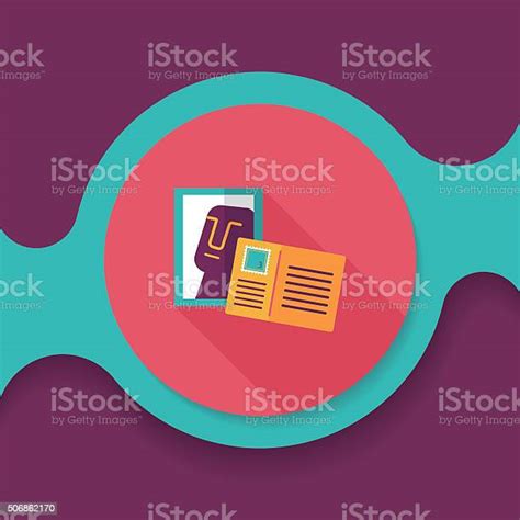 엽서 평편 아이콘크기 긴 Shadow 기업 재무와 산업에 대한 스톡 벡터 아트 및 기타 이미지 기업 재무와 산업 문자 받기 Istock