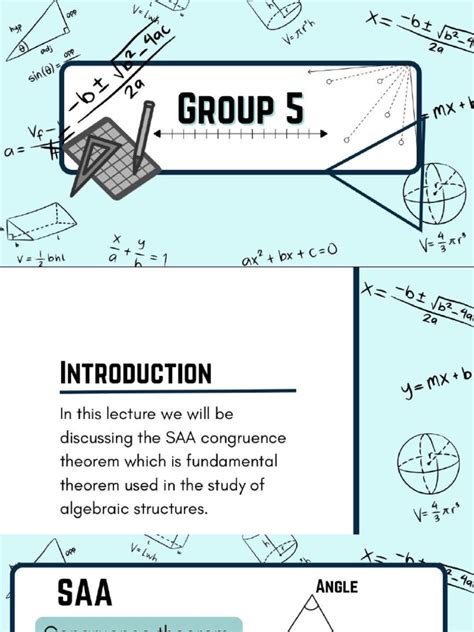 Saa Congruence Theorem Pdf