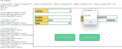 Como Crear Una Base De Datos En Excel