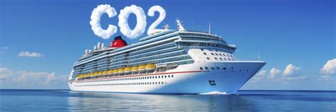 Cruise Ship Emissions And The Climate Impact Of Maritime Transport Stock Illustration