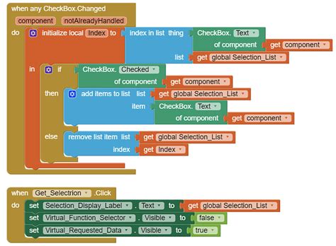 how might i associate a label with a checkbox mit app inventor help mit app inventor community
