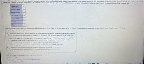 solved find the value of the test statistic and pvalue