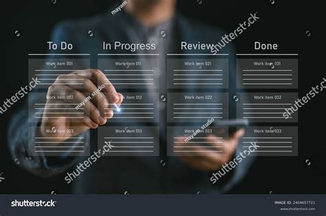 Developer Touching Virtual Interface Agile Software Stock Photo 2404657721 Shutterstock