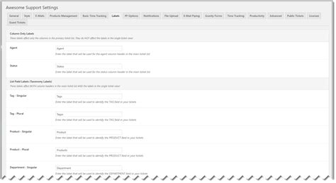 Documentation Awesome Support