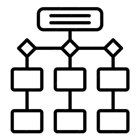 Premium Vector Process Flowchart Vector Illustration Style