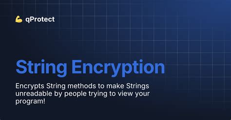 String Encryption Qprotect