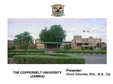 Ppt The Copperbelt University Zambia Powerpoint Presentation Free
