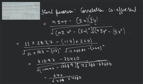 Price ₹ 4681520supply1015202530calculate Karl Pearsons Correlation Coe
