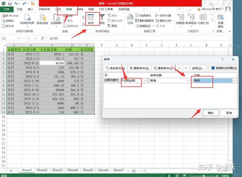 Excel笔记12：各种排序一网打尽，个性排序不用愁 知乎