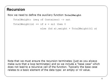 1 Recursion Simple Recursion To Traverse Lists Recursive Data