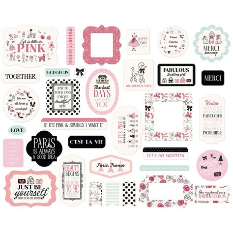 Carta Bella Paper French Girl Collection Ephemera