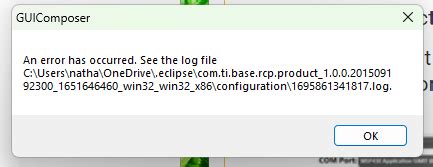 BOOST DRV GUI Problem Motor Drivers Forum Motor Drivers TI