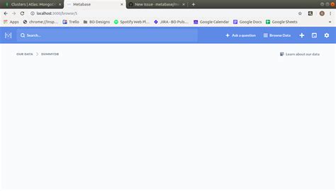 No Tables Visible When Using Mongodb Atlas · Issue 11269 · Metabase