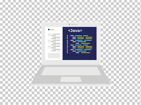Java Laptop With Java Code PNG Clipart Code Development Java Laptop Programming Free PNG